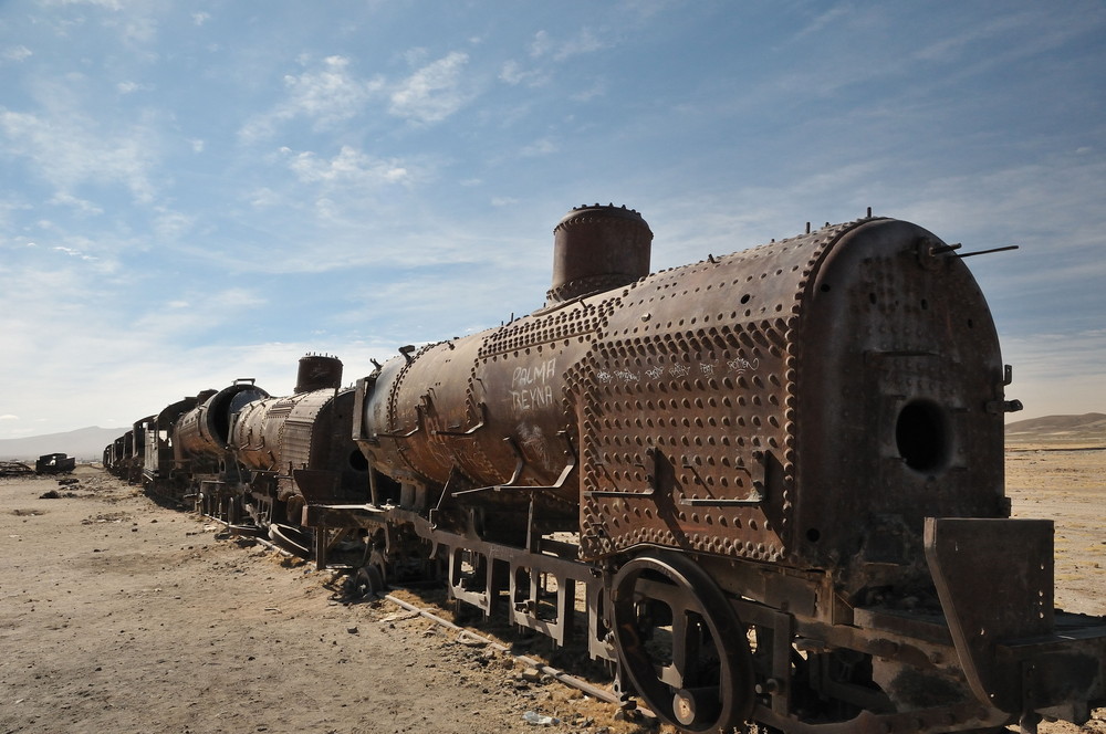 Ein langer alter Zug Foto & Bild | south america, bolivia, bolivien ...