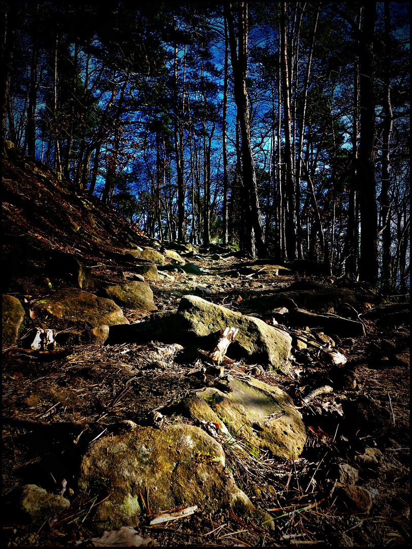 ein langer, steiniger weg... Foto & Bild | landschaft, wege und pfade ...