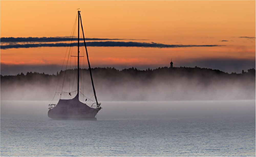 Ein Morgen am Chiemsee Foto & Bild | outdoor, wasser, sonnenaufgang Bilder auf fotocommunity
