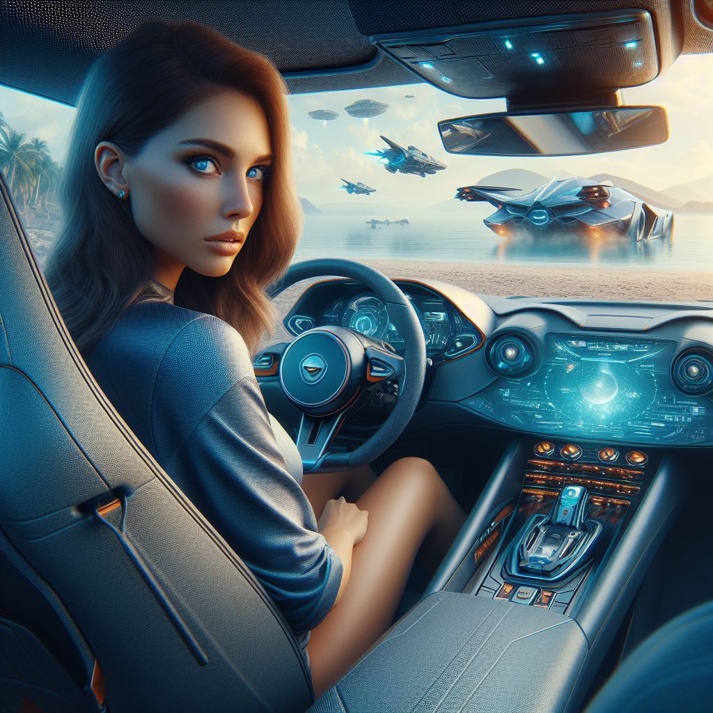 Ein normaler Tag im Jahr 2100 Foto & Bild | ki - fahrzeuge, composing ...