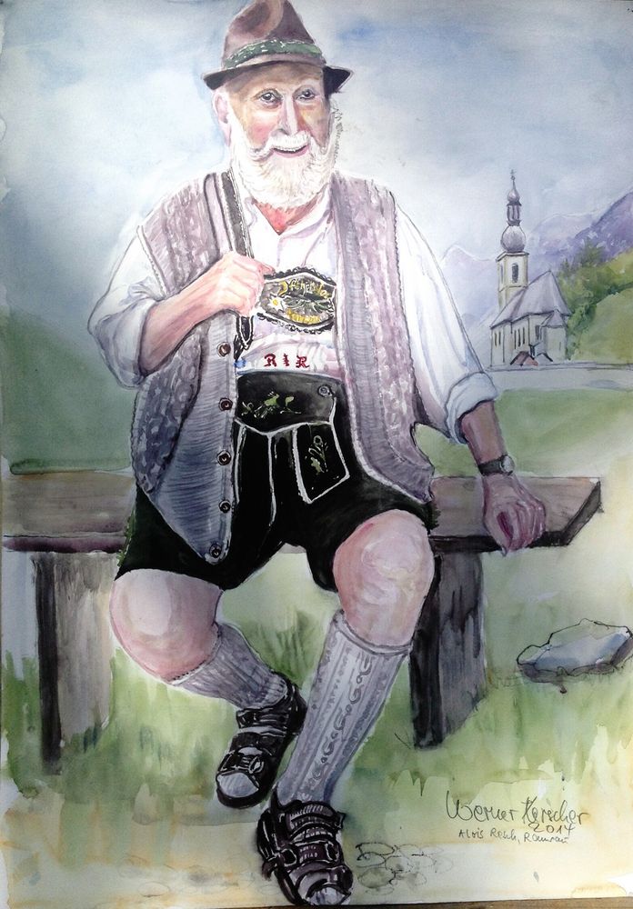 Ein Ramsauer Original Foto & Bild | kunstfotografie & kultur, gemälde ...