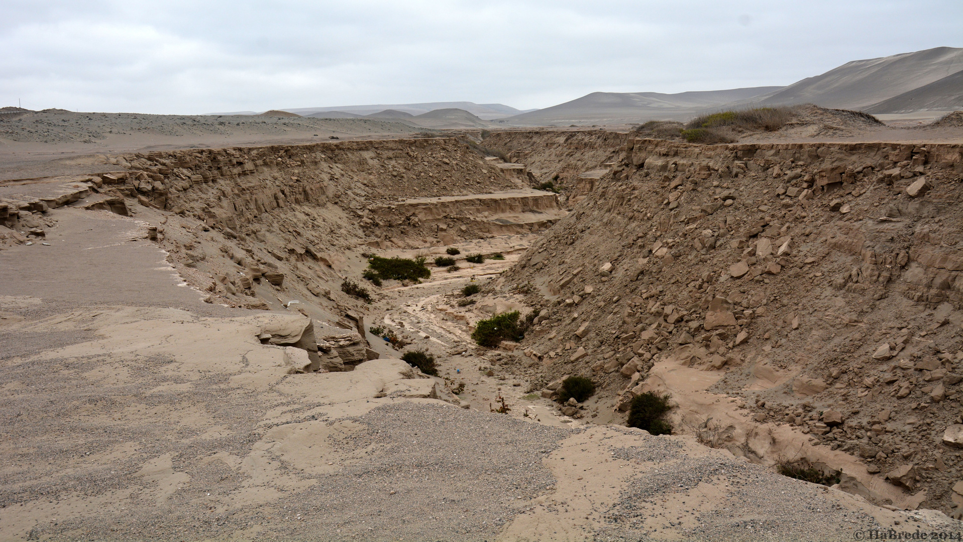 Ein Riss geht durch die Wüste Foto & Bild | world, south america, peru ...