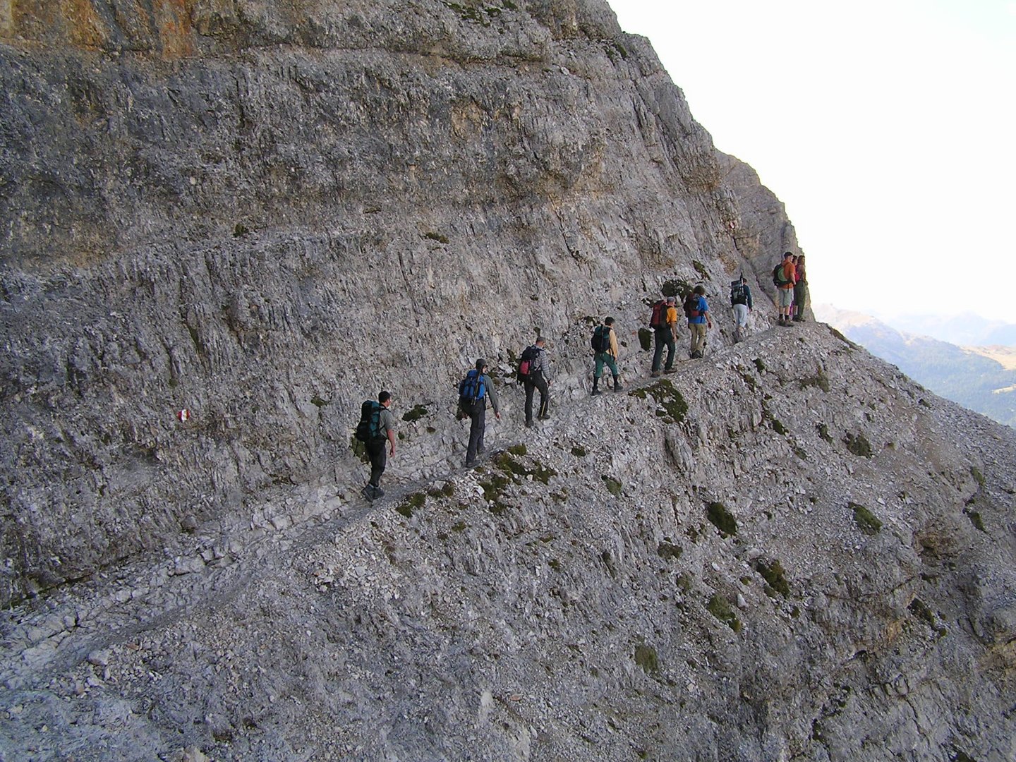 ein schmaler Weg Foto & Bild | sport, berg und klettersport, alpines ...