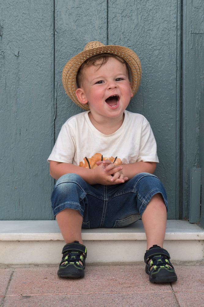 Ein süßer, lachender kleiner Fratz Foto & Bild | kinder, outdoor, 03.07 ...