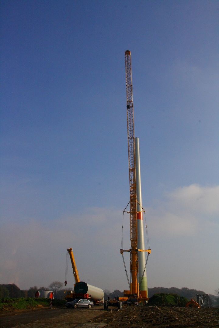 Ein Windrad entsteht (7) Foto & Bild | industrie und technik ...