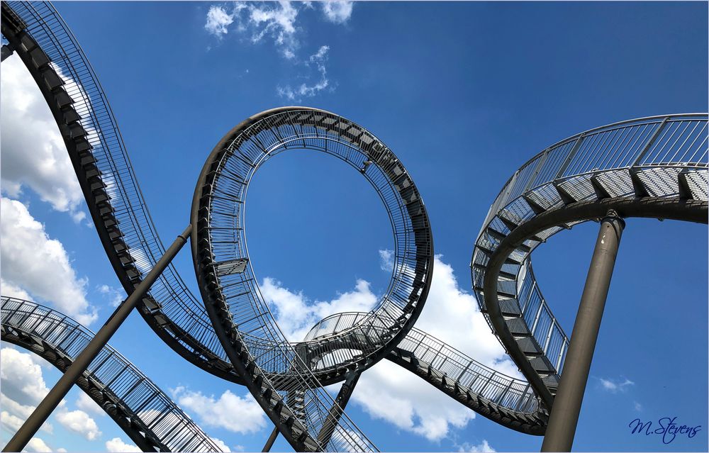 Eine Achterbahn Foto & Bild | spezial, landmarke, kunst Bilder auf ...