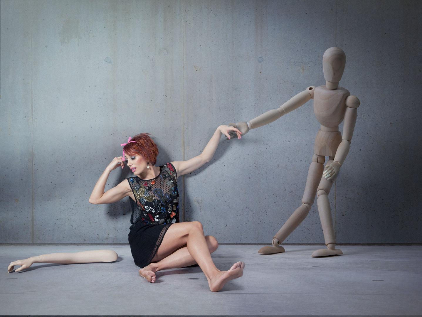 Eine Armlänge weiter Foto & Bild | fotomontage, surreal, composing Bilder auf fotocommunity