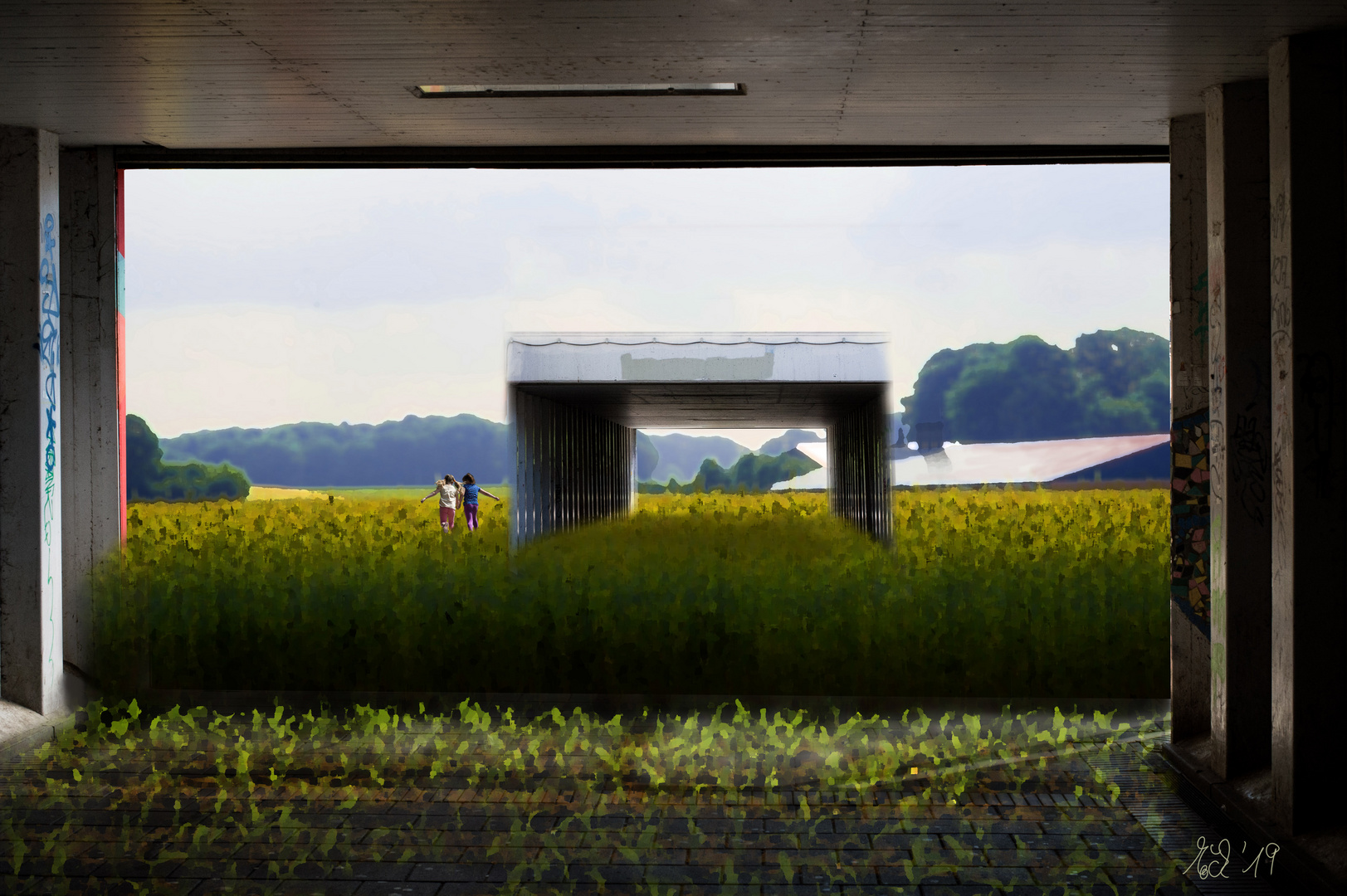 Eine Frage der Perspektive Foto & Bild | surreal, landschaften ...