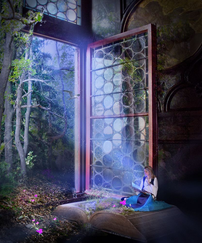 Eine kleine Geschichte vom Frühling Foto & Bild | fotomontage, fantasy mystery, composing Bilder ...