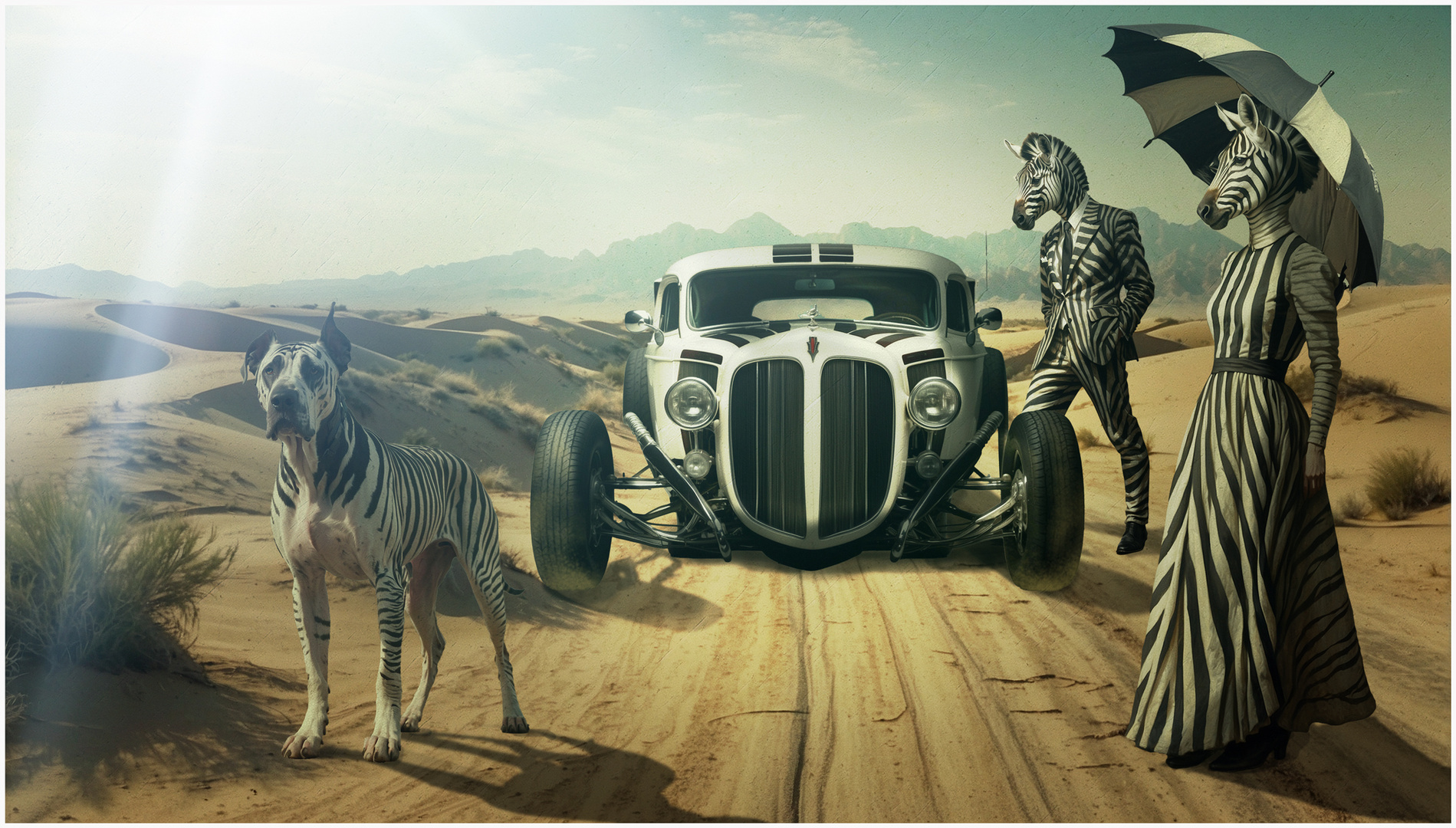 eine schwarz-weiß Geschichte in Farbe Foto & Bild | ki - montagen, ki - fantastisches, ki ...