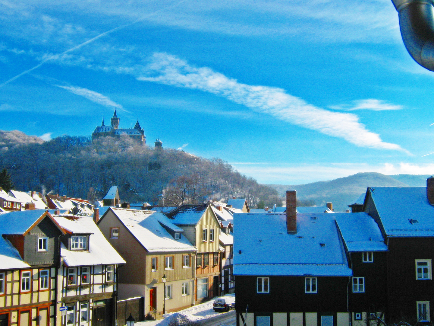 eine traumhafte Winterstimmung von Wernigerode / Harz Foto & Bild ...