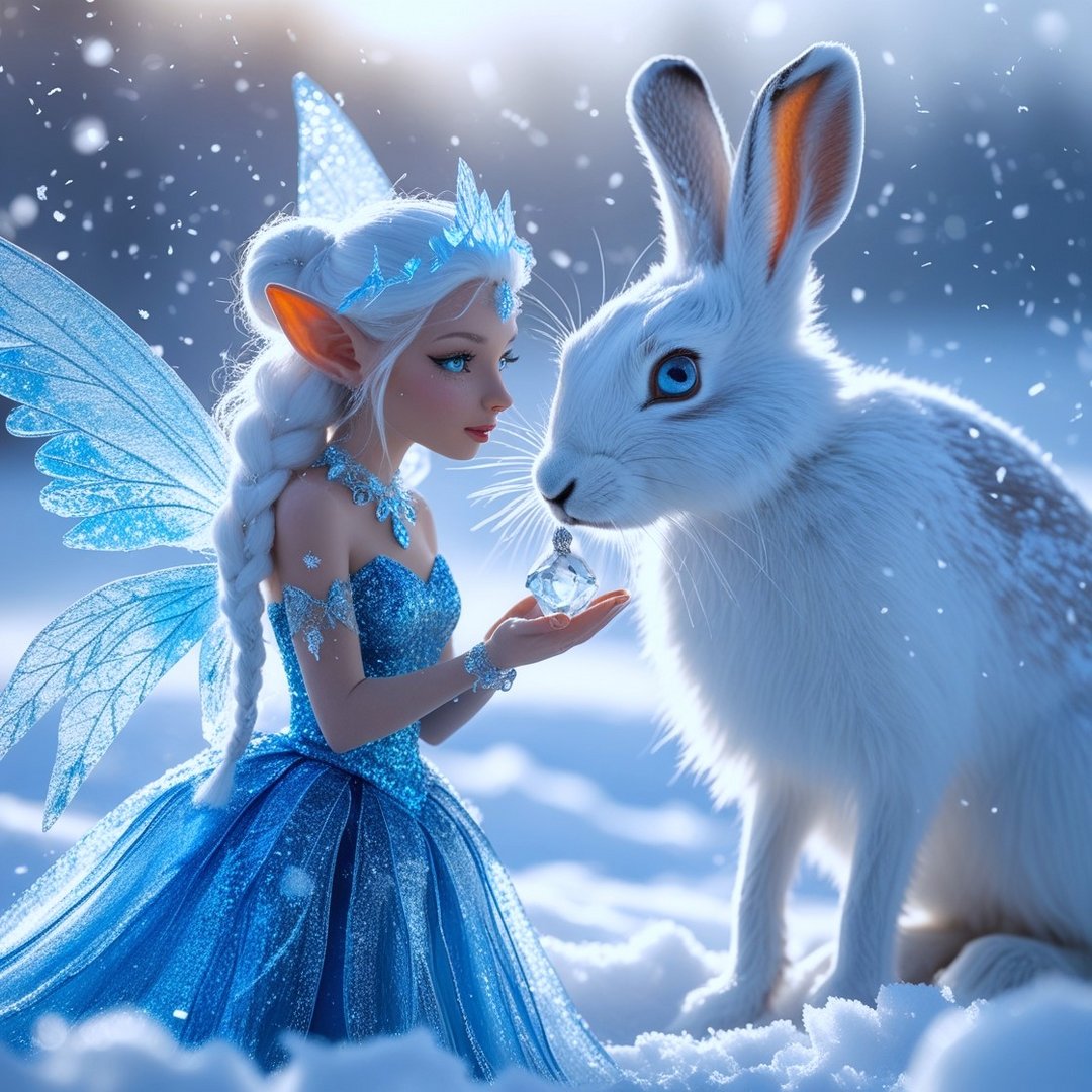 Eine zauberhafte Freundschaft Foto & Bild | ki - fantastisches, ki - fantasy, winter Bilder auf ...