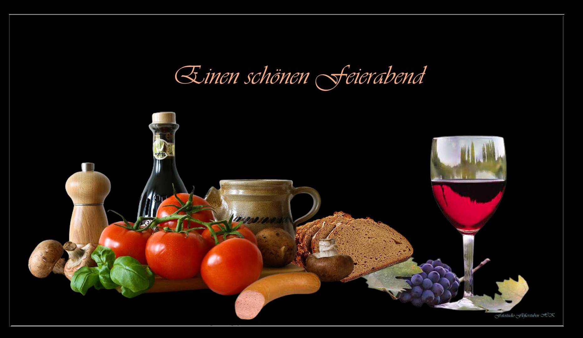 Einen schönen Feierabend-1 Foto & Bild | fotomontagen, digiart Bilder ...