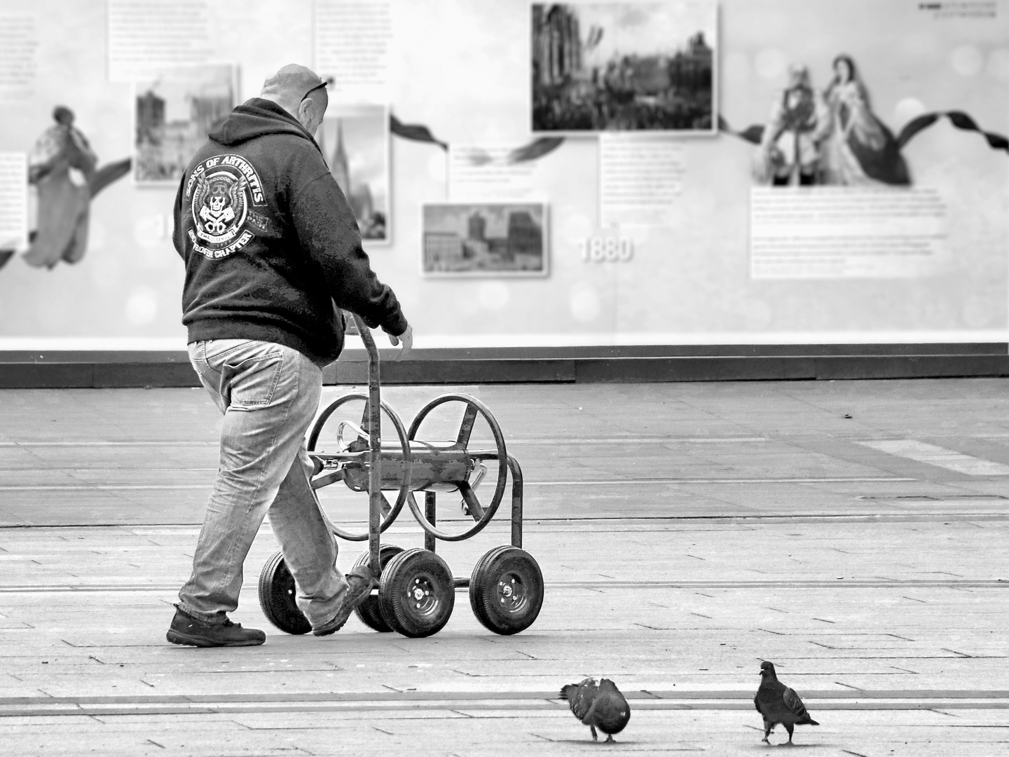 einer dreht hier am Rad.... Foto & Bild | erwachsene menschen, projekte ...