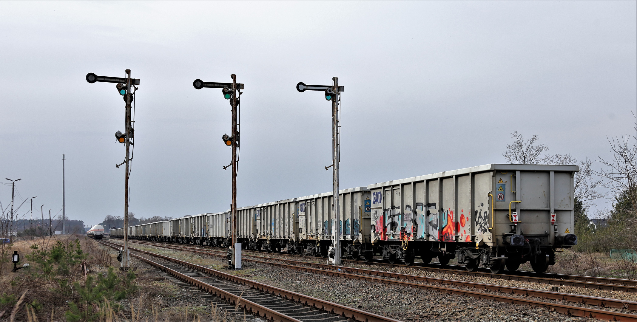 Einfach umdrehen... Foto & Bild | eisenbahn, motive, güterzüge Bilder ...
