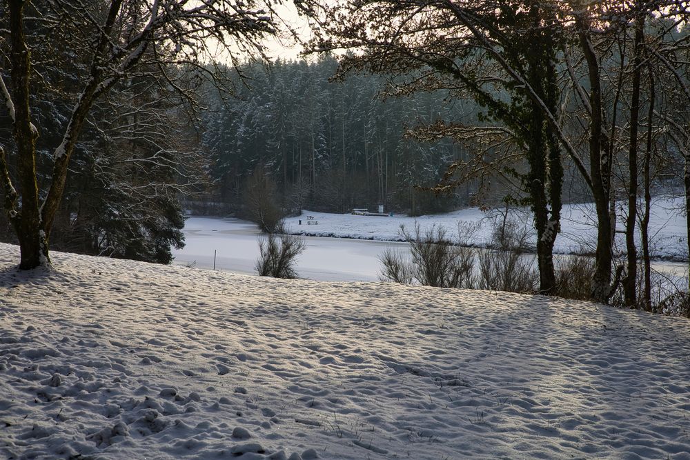 Eisiger See Foto & Bild | landschaft, jahreszeiten, winter Bilder auf fotocommunity