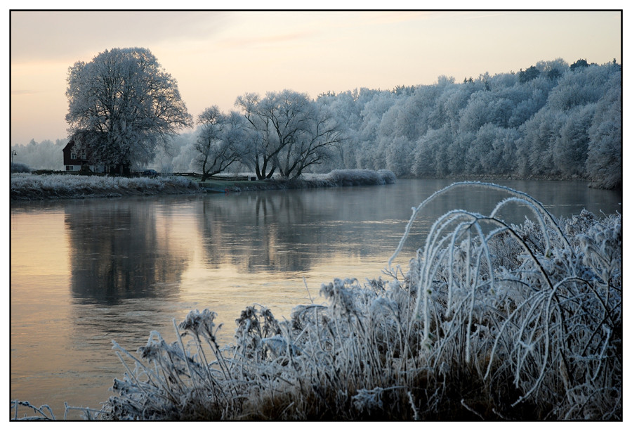Eisiges Muldental bei Grimma Foto & Bild | jahreszeiten, winter ...
