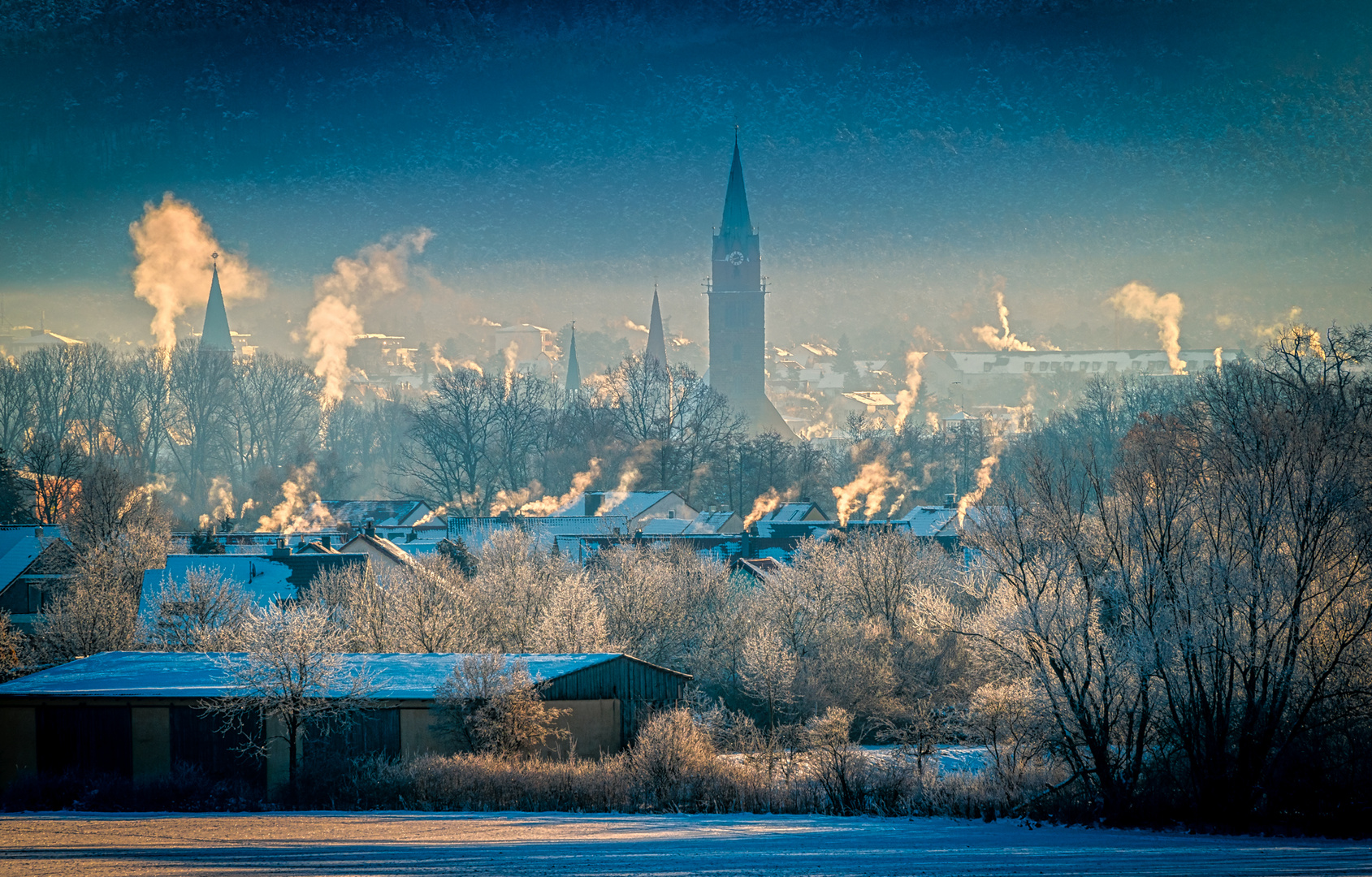 Eiskalt-heute morgen Foto & Bild | jahreszeiten, winter, kalt Bilder auf fotocommunity