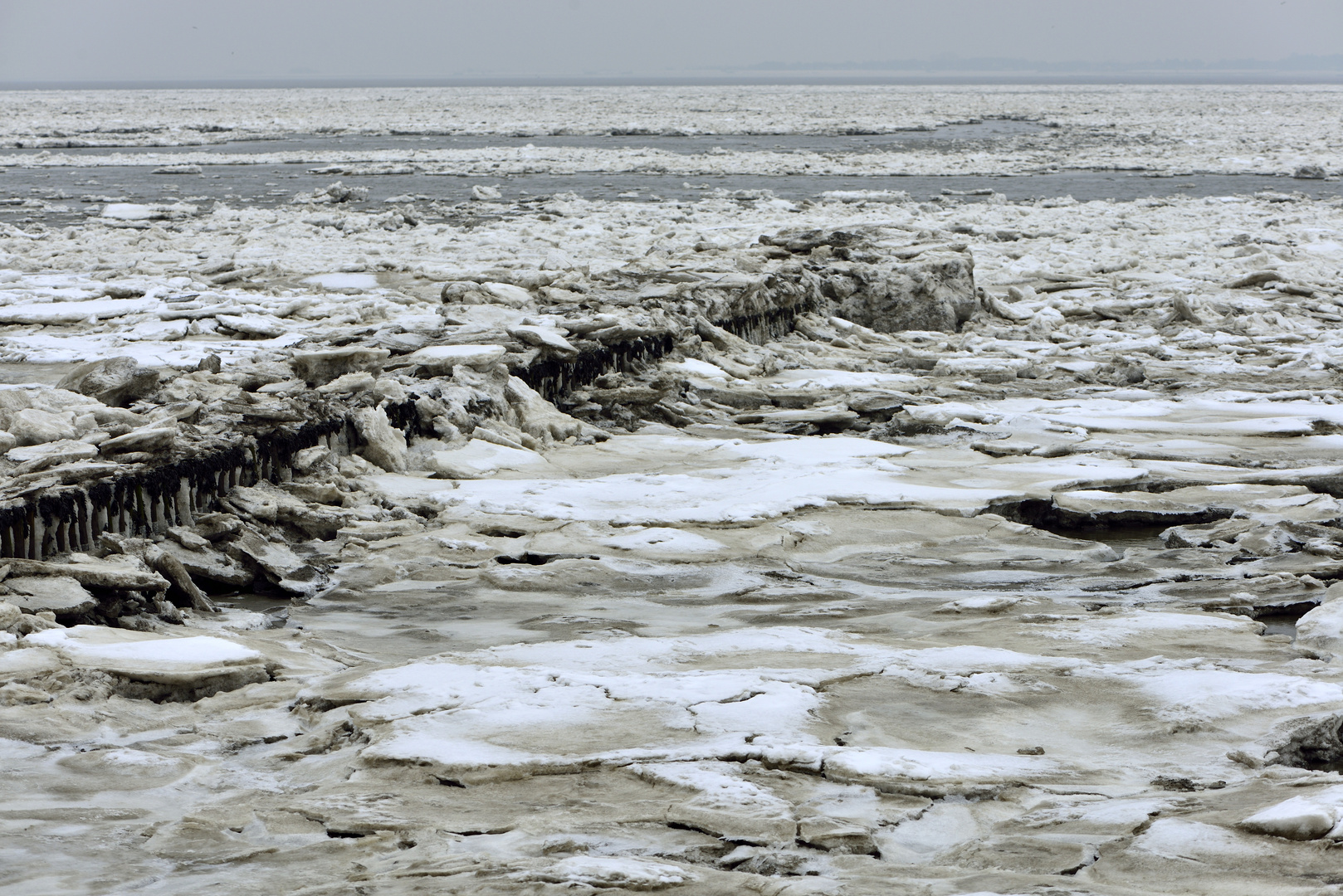 Eisschollen Stau Foto & Bild | world, winter, eis Bilder auf fotocommunity