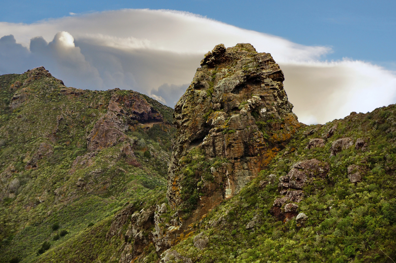 EL LEÓN DE ANAGA (Taganana / TENERIFE). Dedicada a EDUARDO CASTILLO Y ...