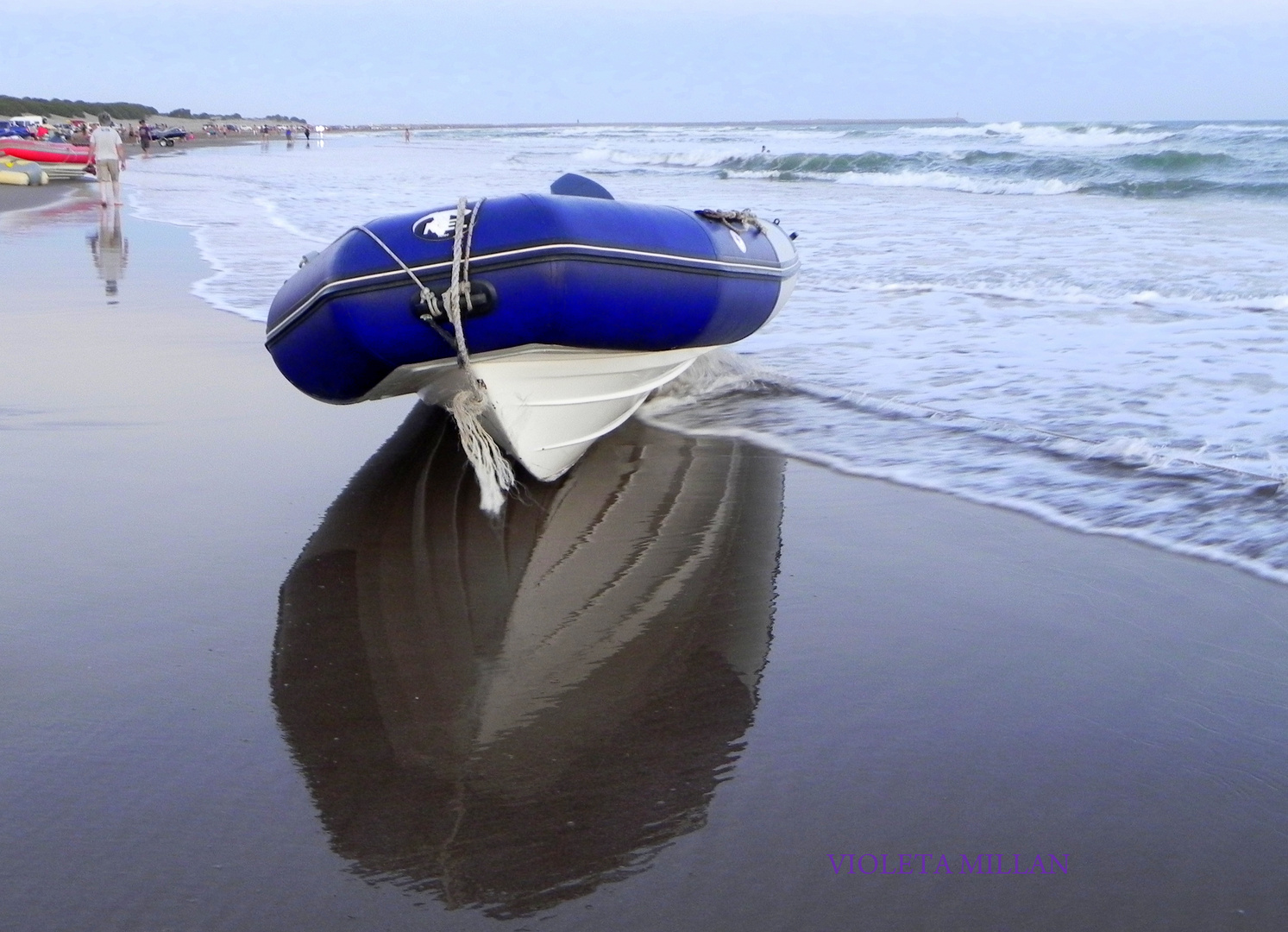 EL REFLEJO MAS GRANDE QUE EL BOTE Imagen & Foto | paisajes, mar y playa ...
