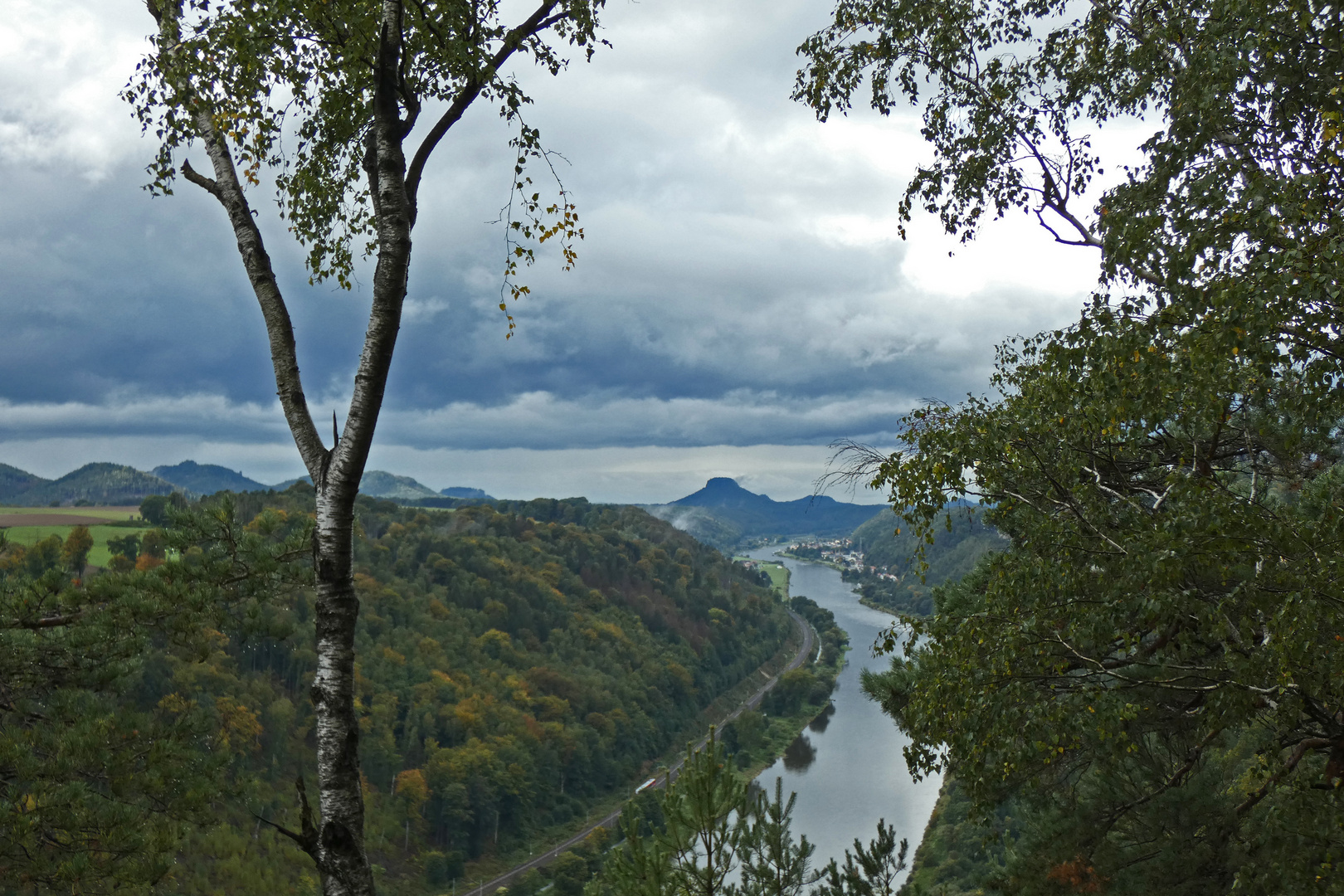 Elbblick Foto & Bild | elbe, sächsische schweiz, ausblick Bilder auf ...