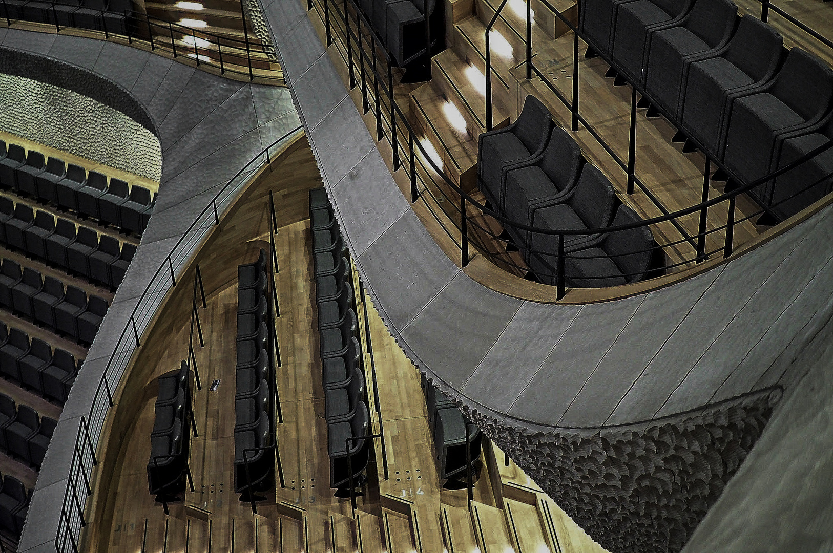 Elbphilharmonie 3, großer Saal (Ausschnitt) Foto & Bild | konzert ...