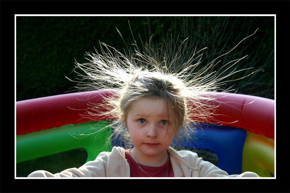 Elektrostatik Foto & Bild | kinder, portraits, unsere kinder Bilder auf ...