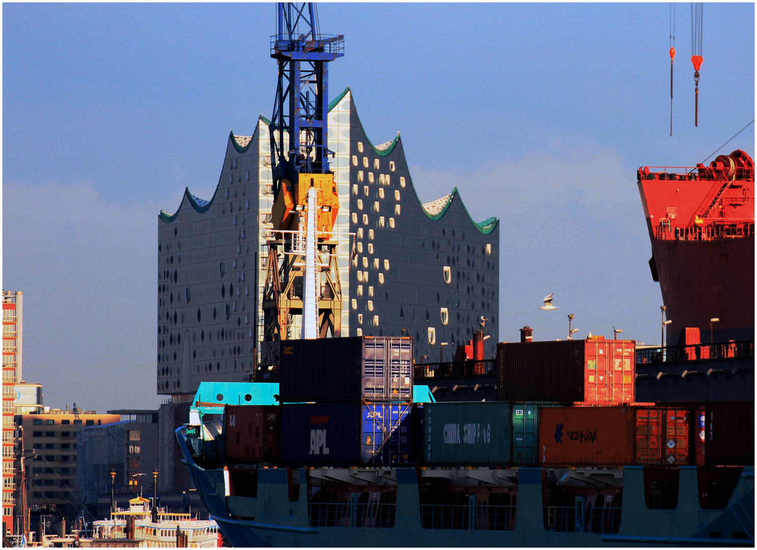 Elphi als Schiff Foto & Bild | world, hamburg, hafen Bilder auf ...