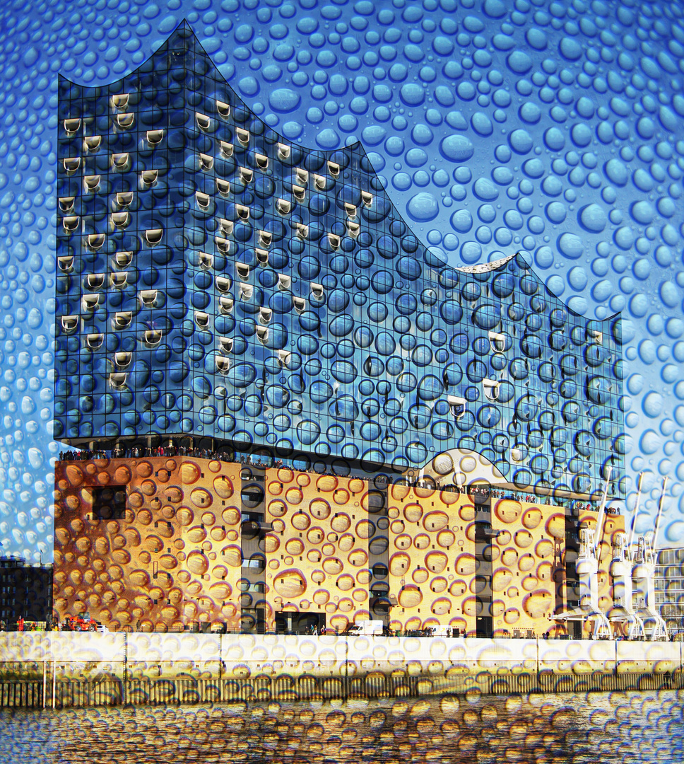 Elphi-Drops Foto & Bild | world, grafik, hamburg Bilder auf fotocommunity