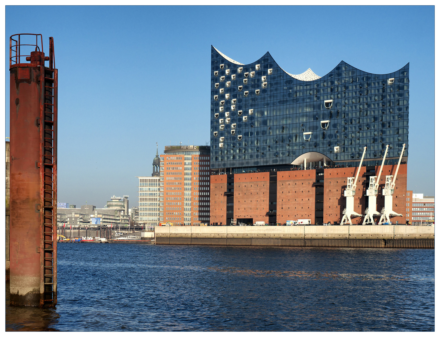 Elphi hat Besuch Foto & Bild | deutschland, europe, hamburg Bilder auf ...