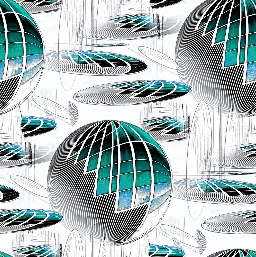 Emerald Lighted Windows Balls Foto & Bild | fotos, art, white Bilder ...