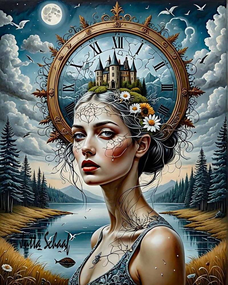 Ende der Sommerzeit Foto & Bild | ki - fantastisches, ki - fantasy, ki-bilder Bilder auf ...