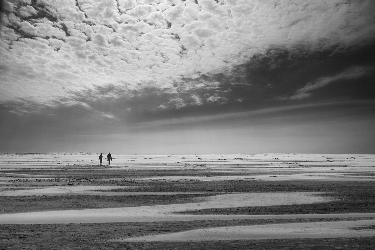 endlos ... Foto & Bild | sw, natur, paar Bilder auf fotocommunity