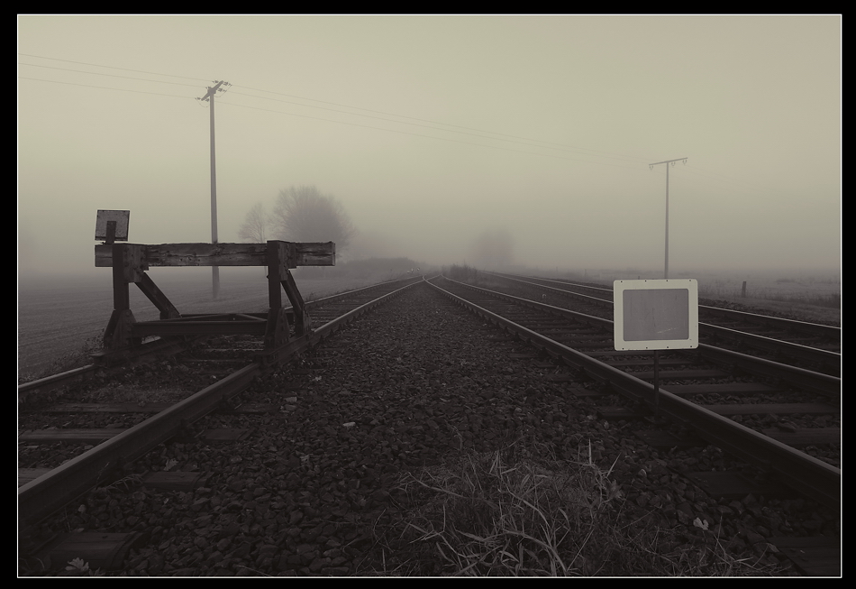 Endstation Foto & Bild | gleise, eisenbahn, verkehr & fahrzeuge Bilder ...