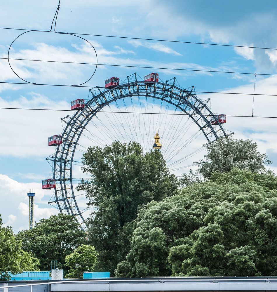 Endstation Praterstern - Riesenrad Foto & Bild | riesenrad, motive ...