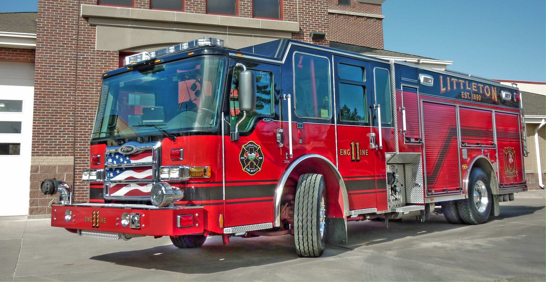 Engine 11 Littleton Fire Rescue - USA, Colorado Foto & Bild | autos ...