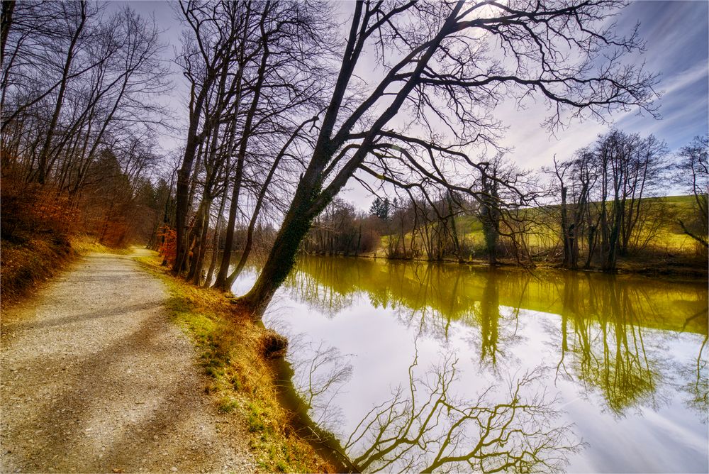 Entlang der Ebersberger Weiherkette Foto & Bild | landschaft, bach, fluss & see, see, teich ...