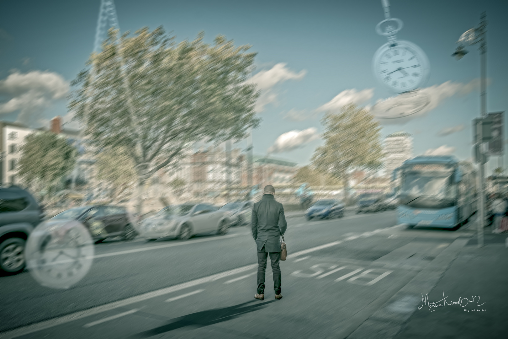 Entschleunigung Foto & Bild | streetfotografie mit menschen, fotomontage, kommunikation; grafik ...