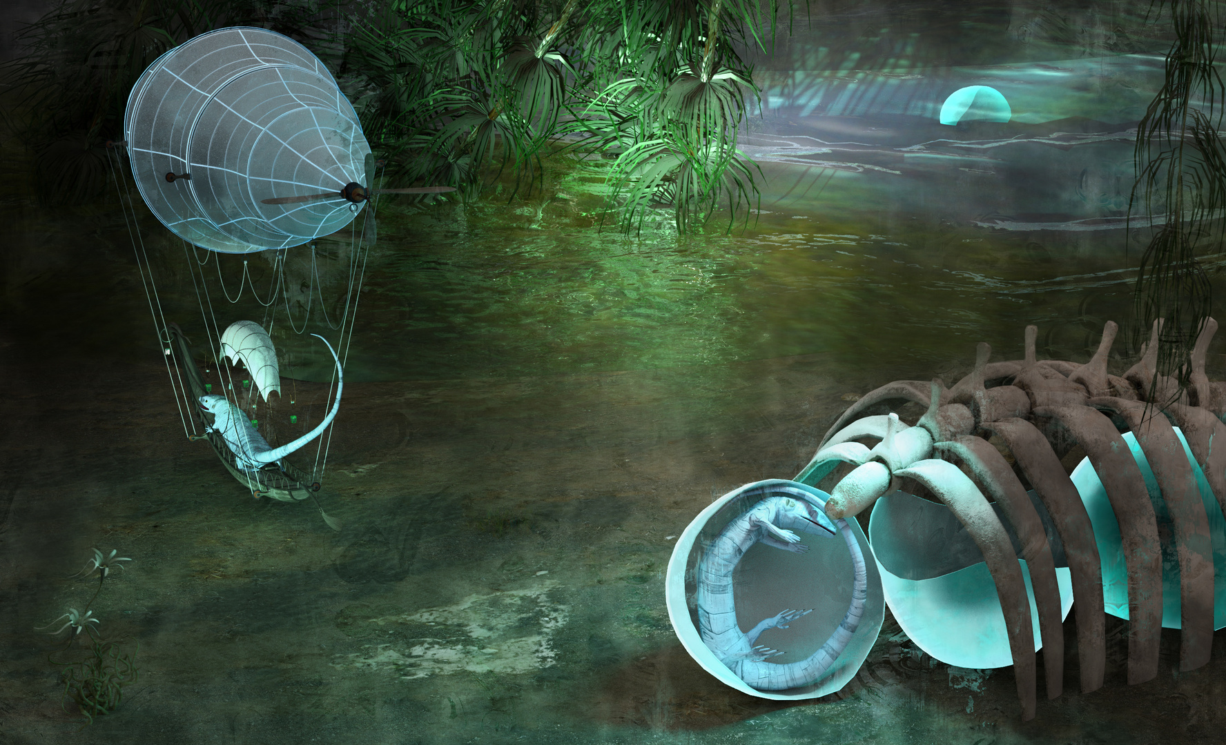 Entstehung einer neuen Art Foto & Bild | rendering, landschaftsrendering, 2023 Bilder auf ...