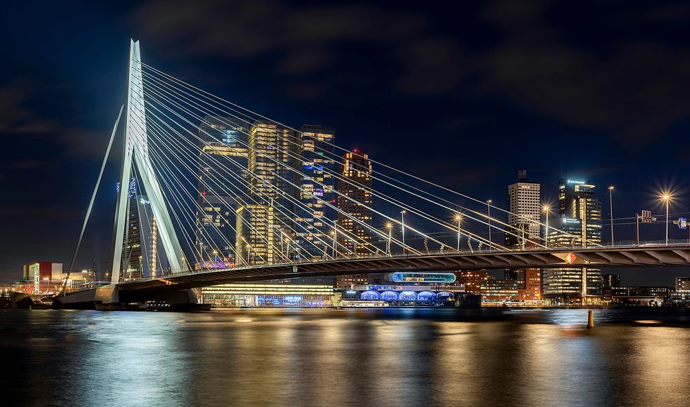 Erasmusbrug, Rotterdam Foto & Bild | outdoor, brücke, architektur ...