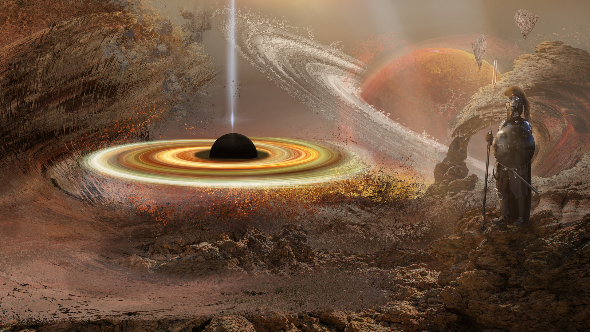 Ereignishorizont Foto & Bild | fotomontage, landschaften, bearbeitungs - techniken Bilder auf ...