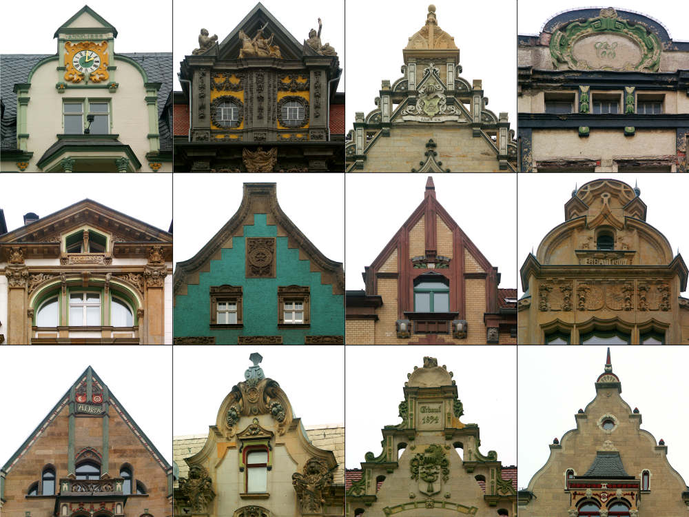 Erfurter Giebel Foto & Bild | deutschland, europe, thüringen Bilder auf ...