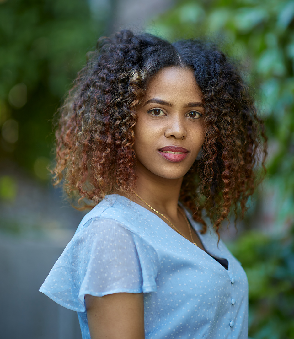 Eritrean model Foto & Bild | outdoor, portrait, kleid Bilder auf ...