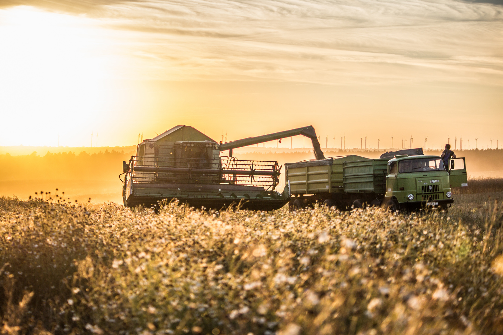 Ernte Foto & Bild | industrie und technik, landwirtschaftliche technik ...