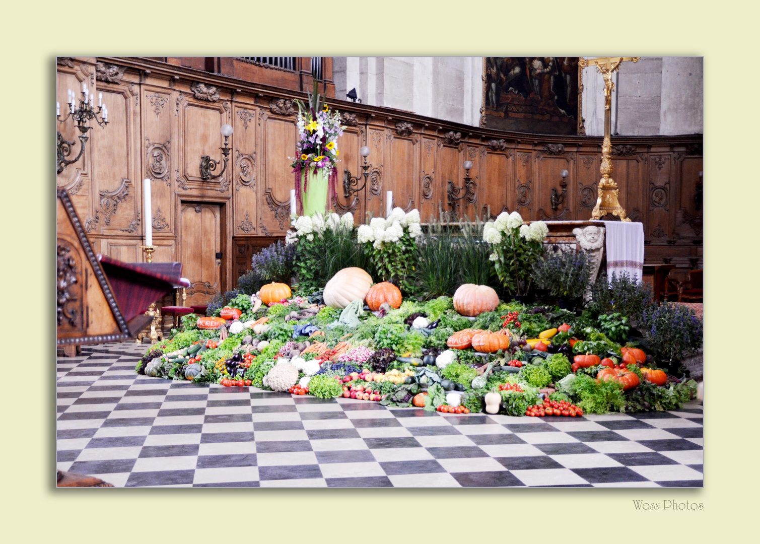 Erntedankfest in der Kathedrale von Nancy 1 Foto & Bild ...
