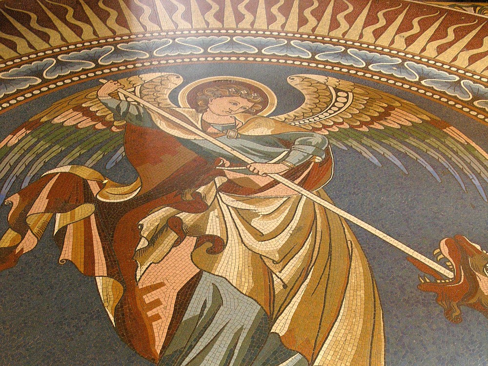 Erzengel Michael [Detail] Foto & Bild | deutschland, europe, berlin ...