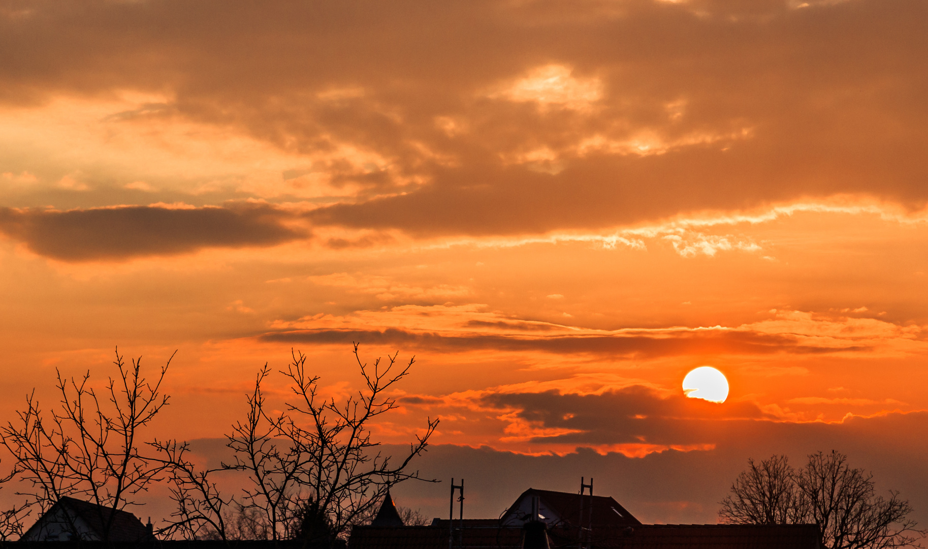 Es wird Abend Foto & Bild | sonnenuntergänge, himmel & universum ...