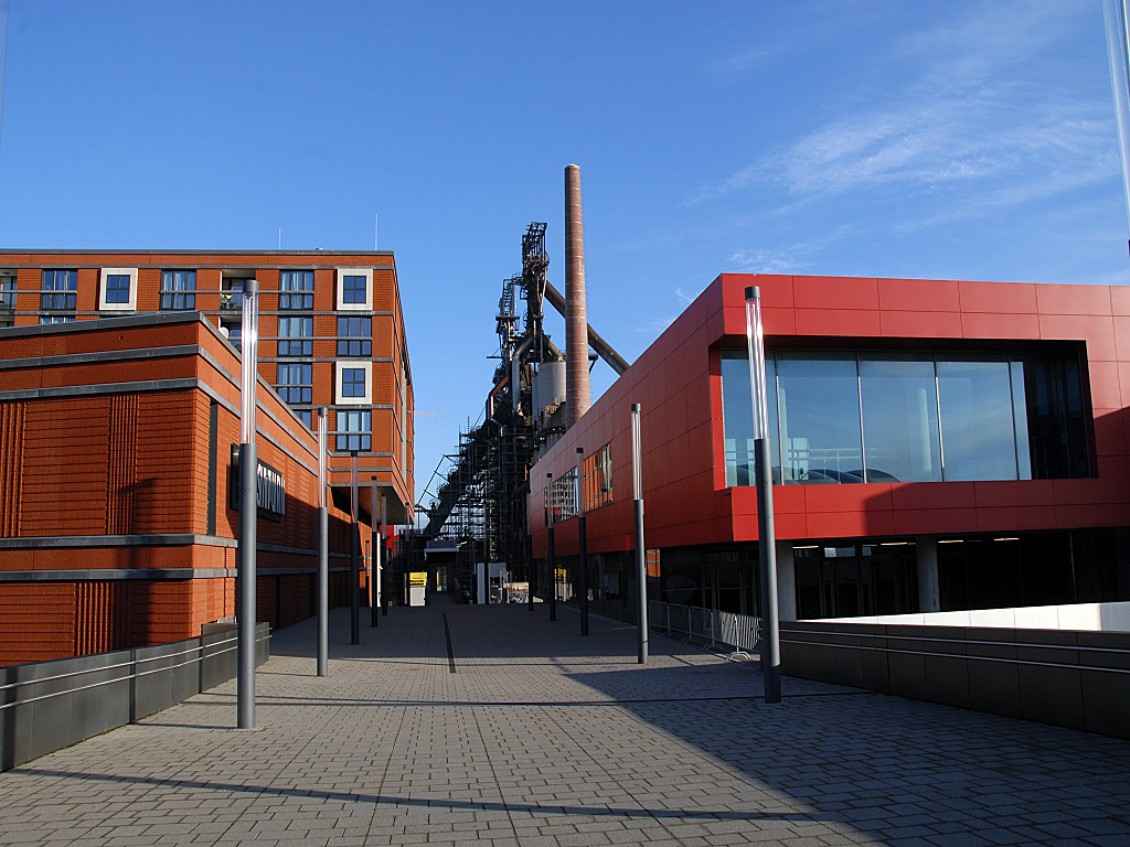 Esch / Alzette Belval Plaza Foto & Bild | architektur, stahlbau, center ...