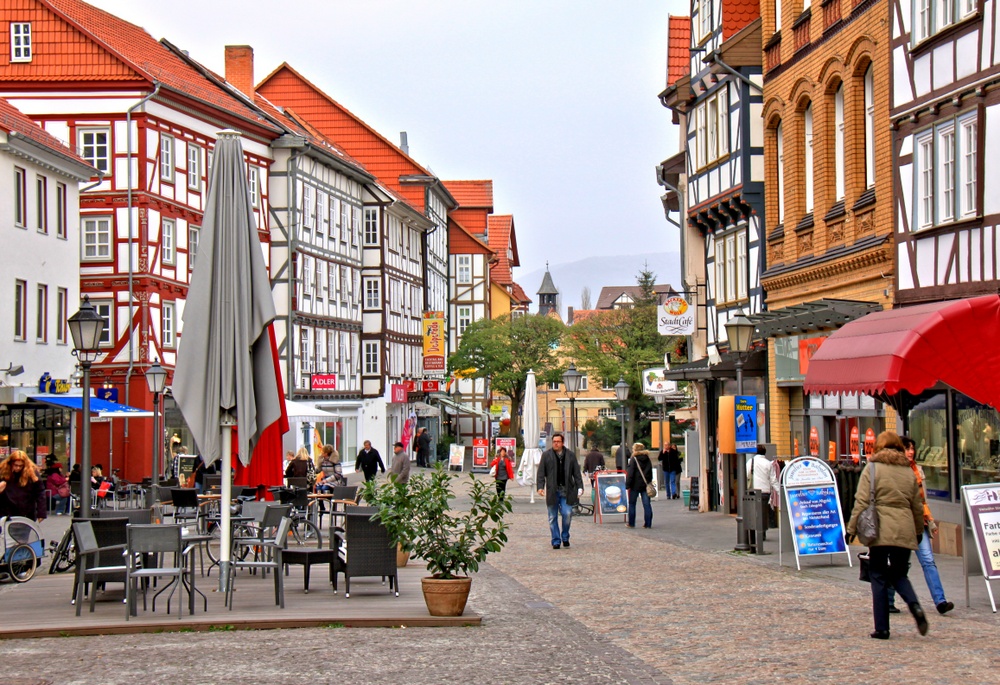 Eschwege Fußgängerzone Foto & Bild | deutschland, europe, hessen Bilder ...